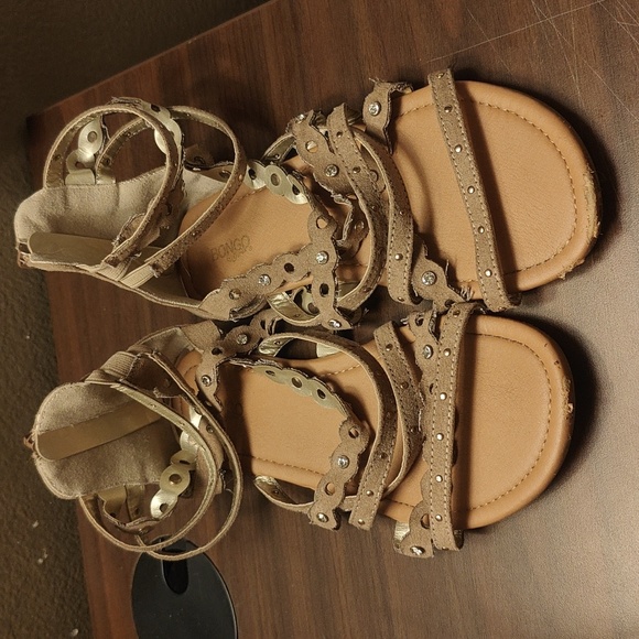 BONGO | Shoes | Bongo Sz4 Strappy Bling Sandals | Poshmark
